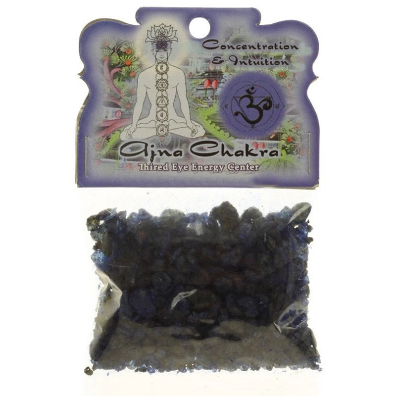 Chakra Resin Incense: 6th Third Eye / Anja - The Zen Shop
