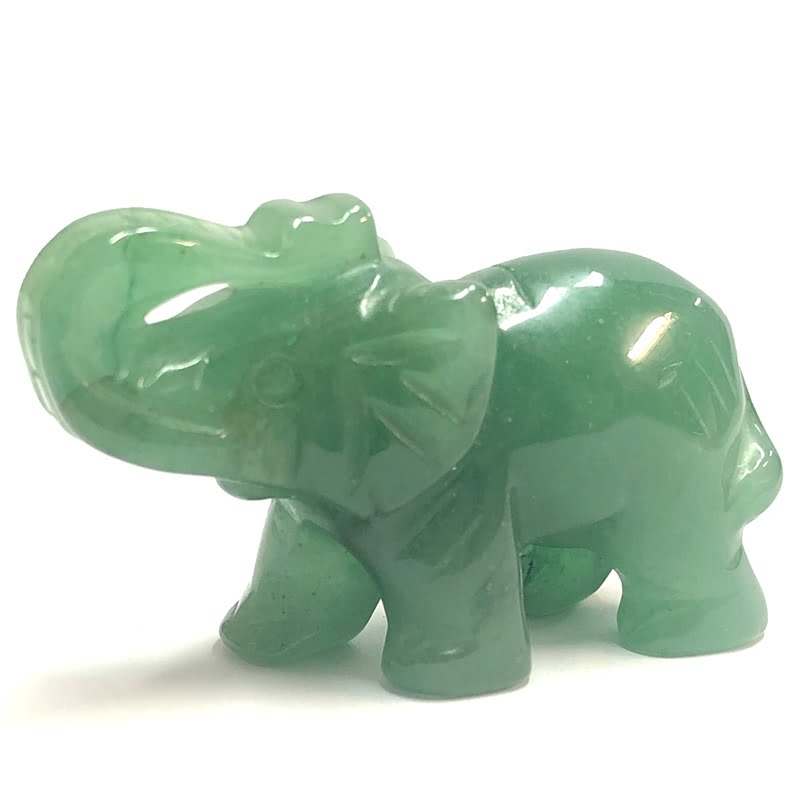 Green Aventurine Elephant - The Zen Shop