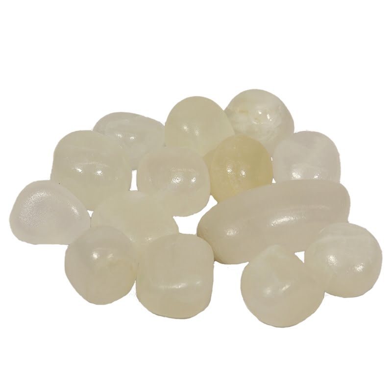 Tumbled White Calcite - The Zen Shop