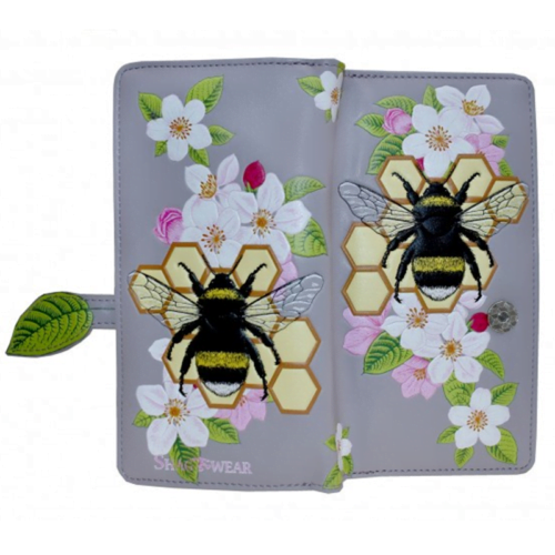 Bumble Bee Lilac Women's Wallet - The Zen Shop