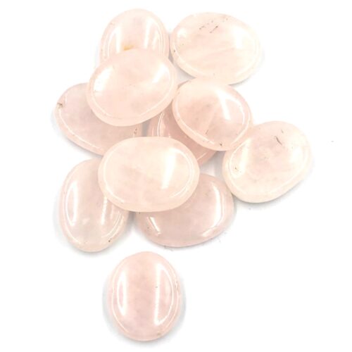 Rose Quartz Worry Stone - The Zen Shop