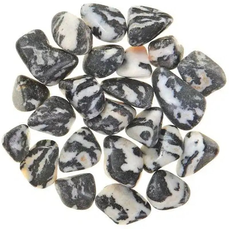 Tumbled Zebra Marble - The Zen Shop