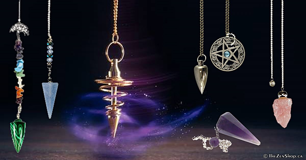 Pendulums Available at The Zen Shop. Huge Selection!