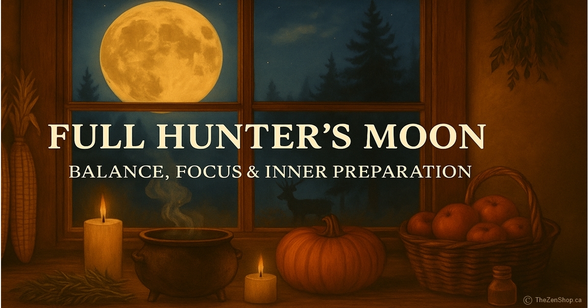 The Hunter’s Moon — Balance, Focus & Inner Preparation